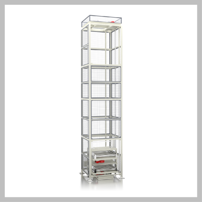 托盘提升机,箱子提升机,箱式提升机,AGV提升机,四向车提升机,高速提升机,周转箱提升机,YOKO优科智能专业生产制造 - 提升机