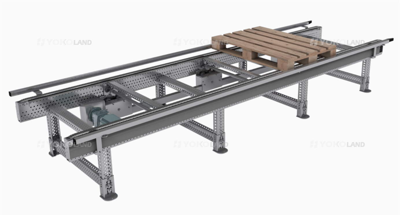 托盘链条输送机-高效托盘输送解决方案YOKO智能 - 升降提升机